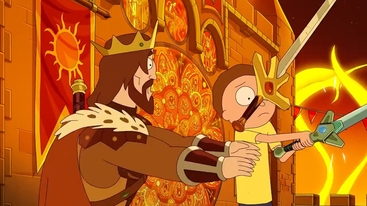 This AI sword has seen blade and loved it - Rick and Morty [S06E09 ...