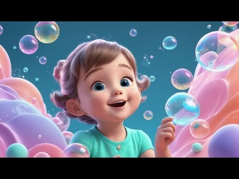 Splishy Splashy Bath Song Fun | Bubbly Bath Time Nursery Rhyme for Kids ...