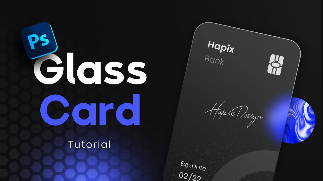 How to Create Glass Morphism in Photoshop ( Glass effect ) + files ...