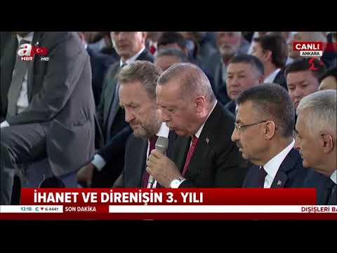 Başkan Erdoğan 15 Temmuz Şehitleri için Kur'an-ı Kerim okudu | A Haber