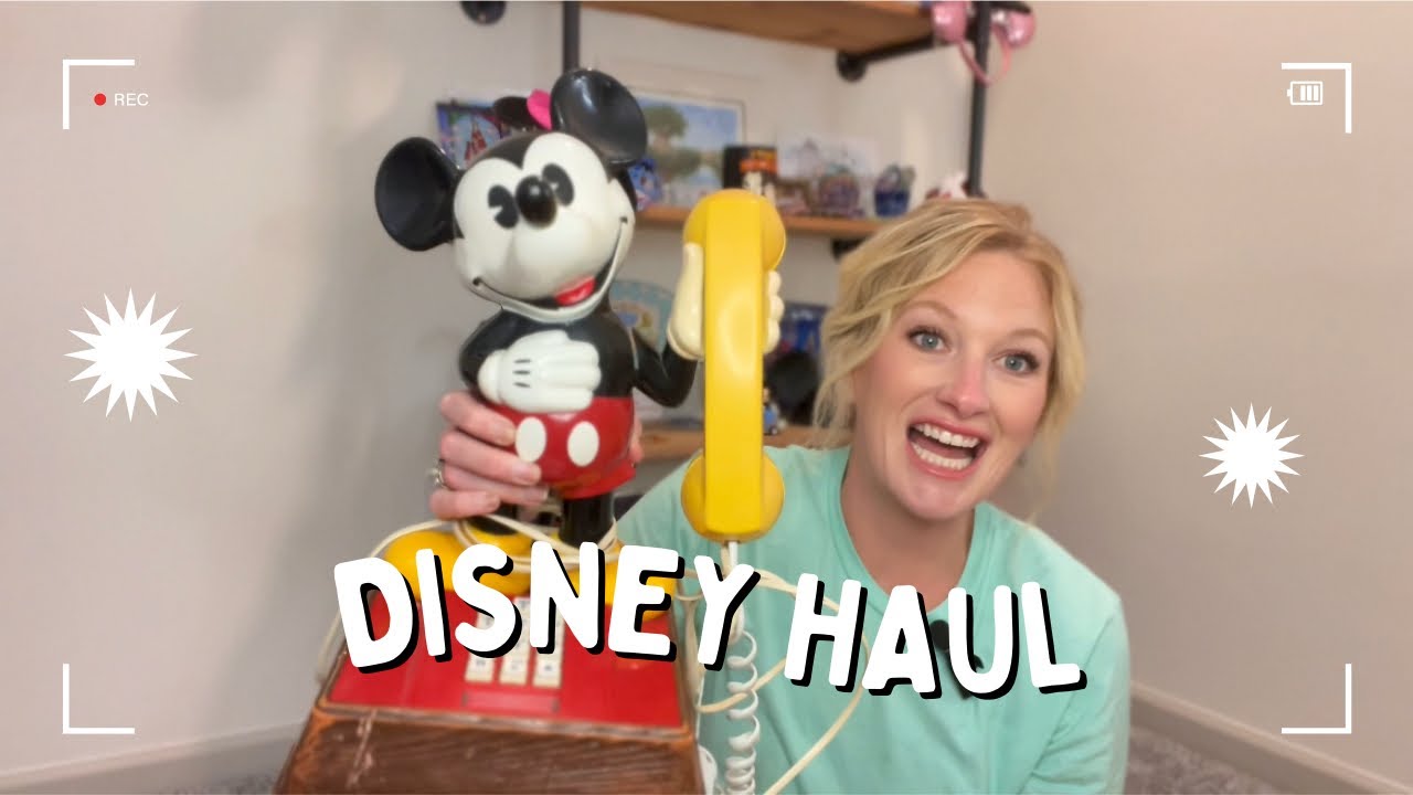 Disney Merchandise Haul!(Vintage Addition!) - YouTube