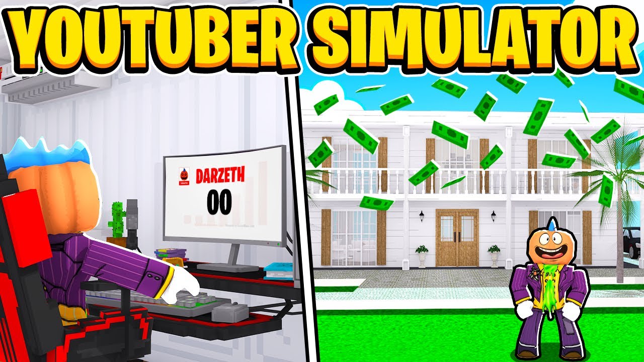 How I Became Famous On Youtube In Roblox Youtube Life - YouTube