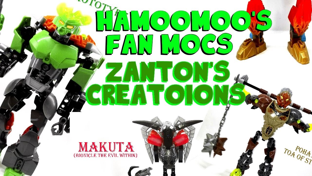 Hamoomoo's Fan Mocs: Various Mocs By Zanton - YouTube