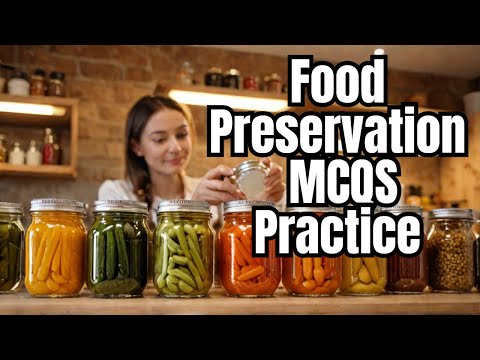 13 Food preservation techniques questions Part 1