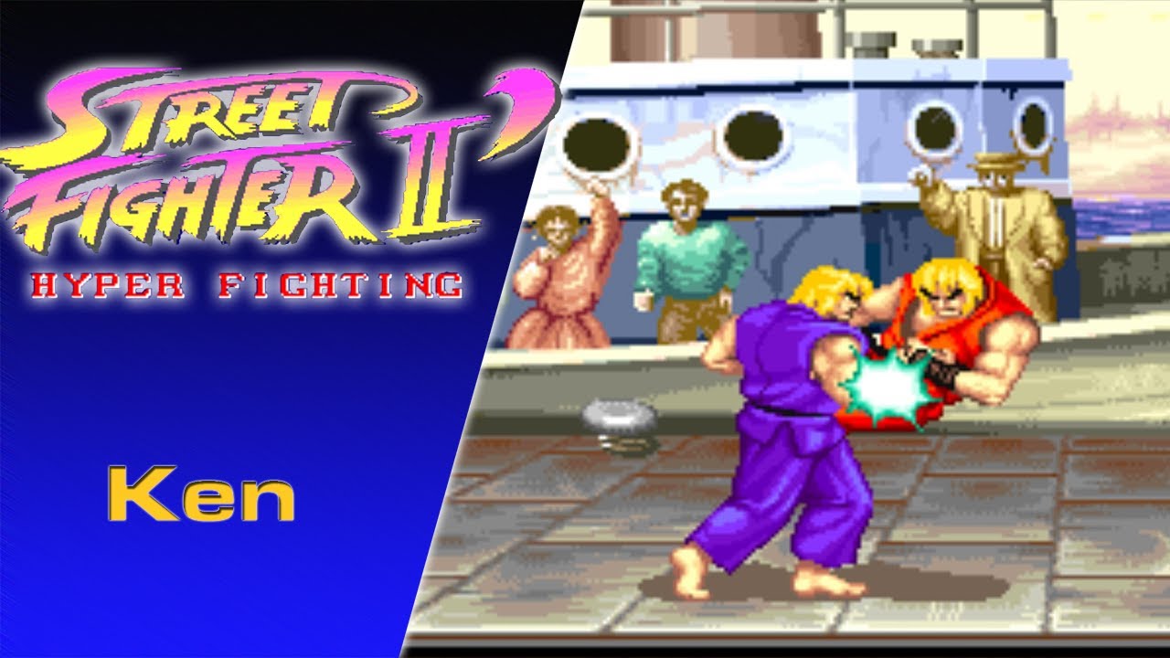 Street Fighter II' Hyper Fighting - Viaje de Ken - 1080p 60fps - YouTube