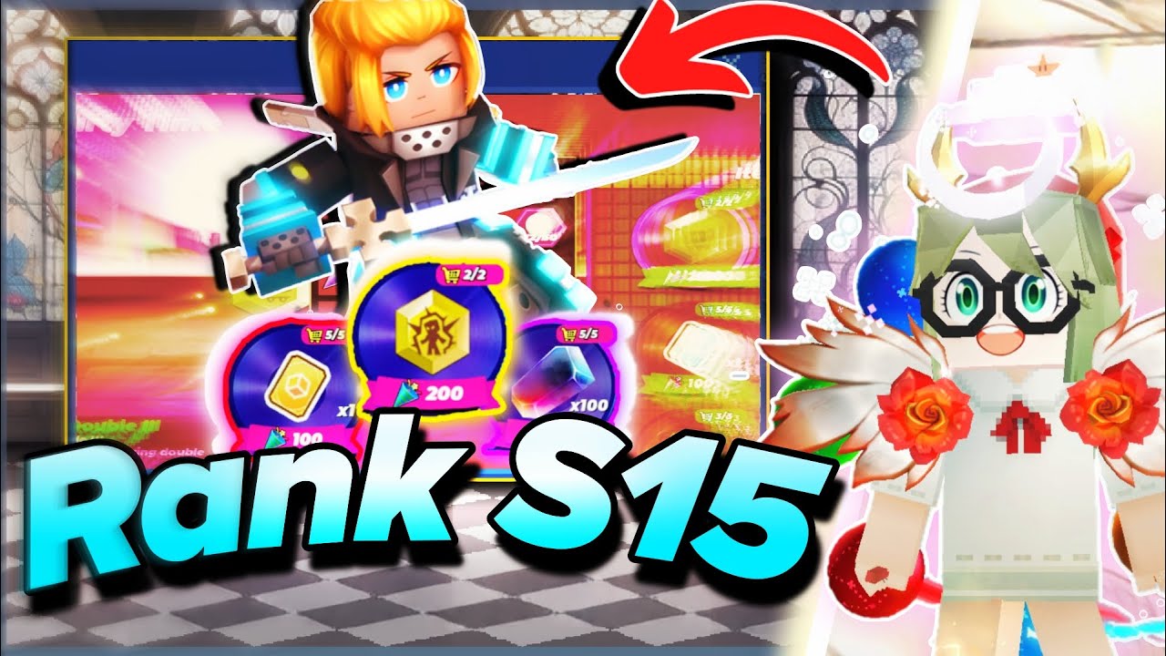 I Got All The Rank Rewards Season 15 In Bedwars || Blockman Go - YouTube