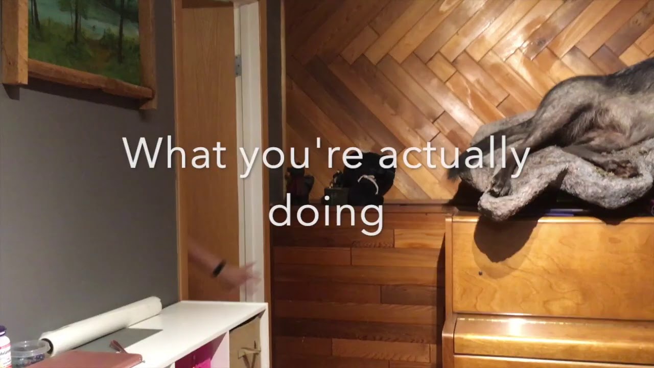 What you think you're doing Vs. What you're actually doing - YouTube