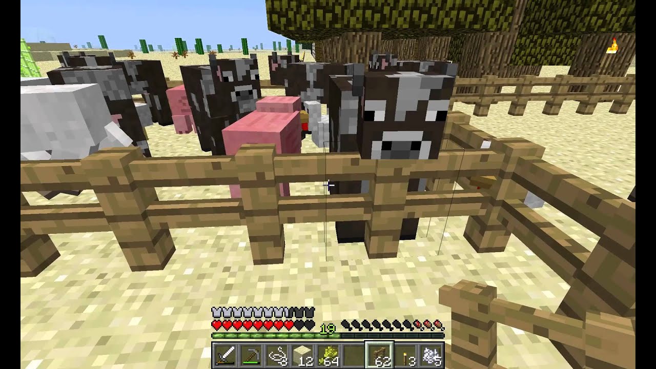 Lets play Minecraft #210 - it's all about the farms, size doesn't ...