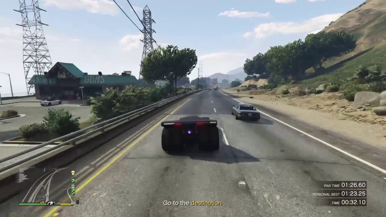 GTA 5 - Power Station time trial - with Vigilante - YouTube
