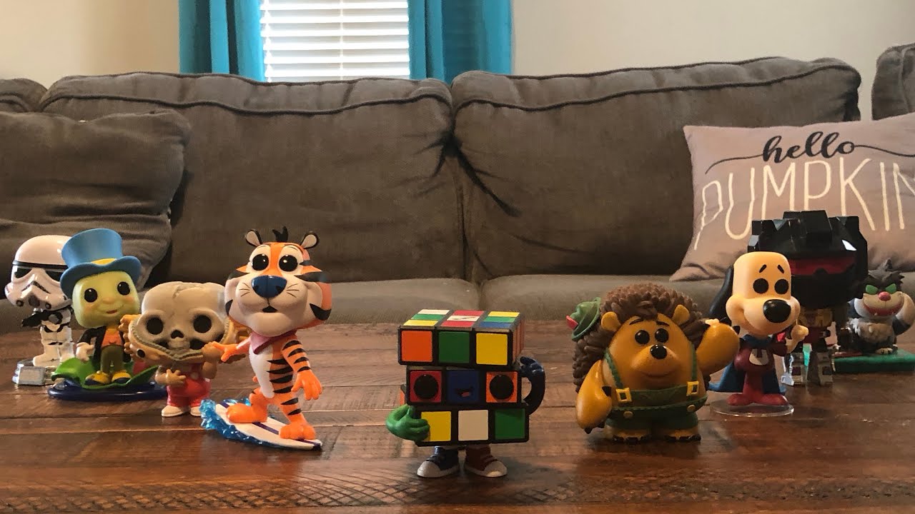 Funko pop Comic Con collection - YouTube