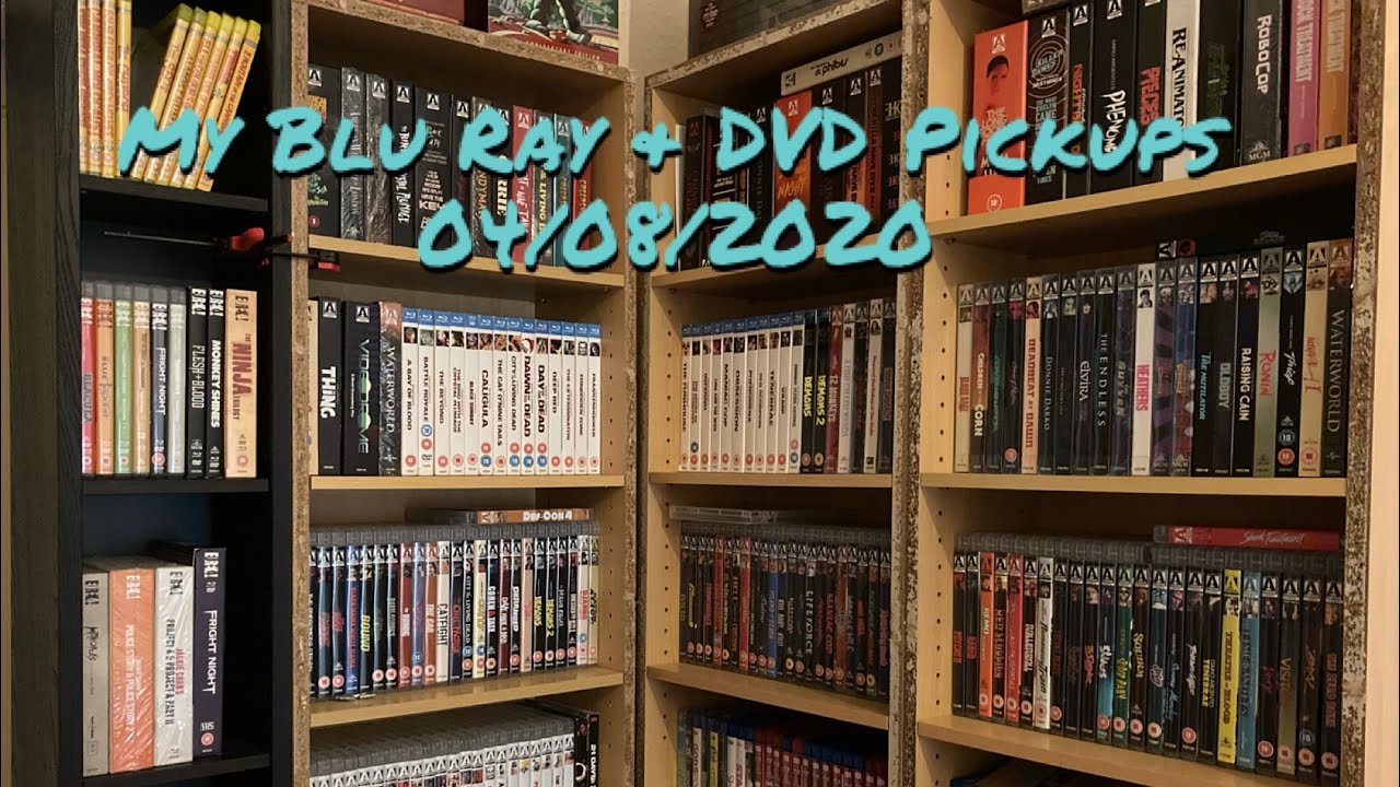 My Blu Ray & DVD Pickups August 5th 2020 - YouTube