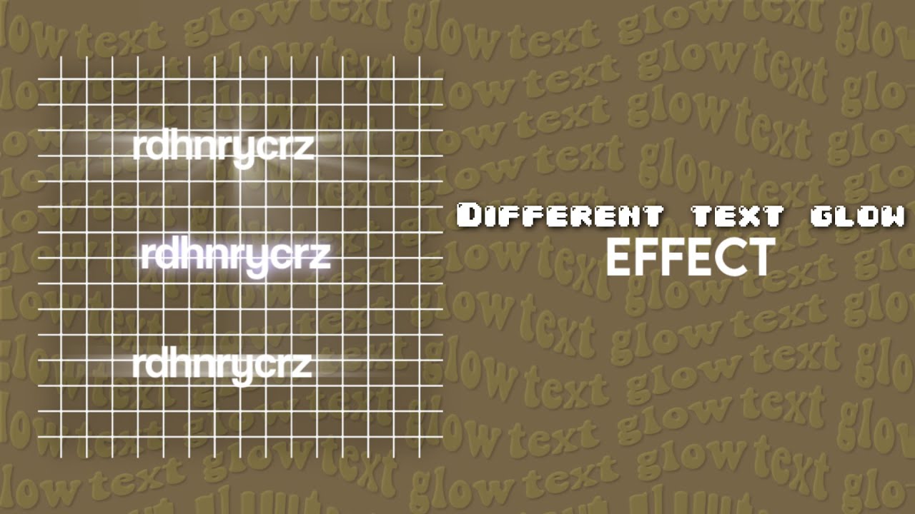different text glow effect | alight motion tutorials - YouTube