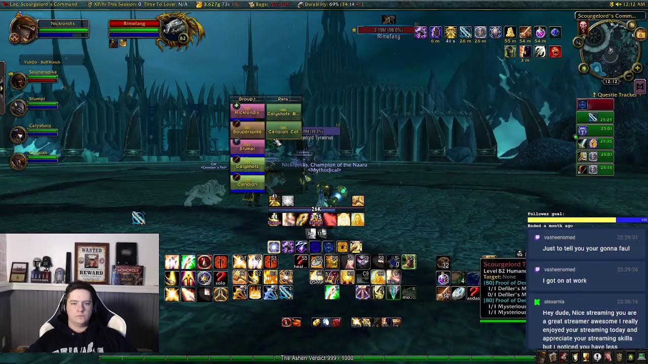 RAID NIGHT | BIG SWORD INBOUND | WoW SoD Crusader STrike - YouTube
