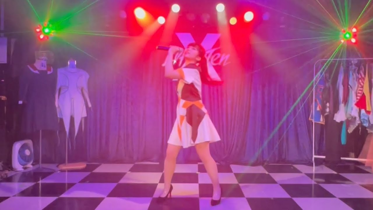 【Perfume】FAKE IT 踊ってみた(定点) @ミラーボール(仮)【ちばたん】 - YouTube