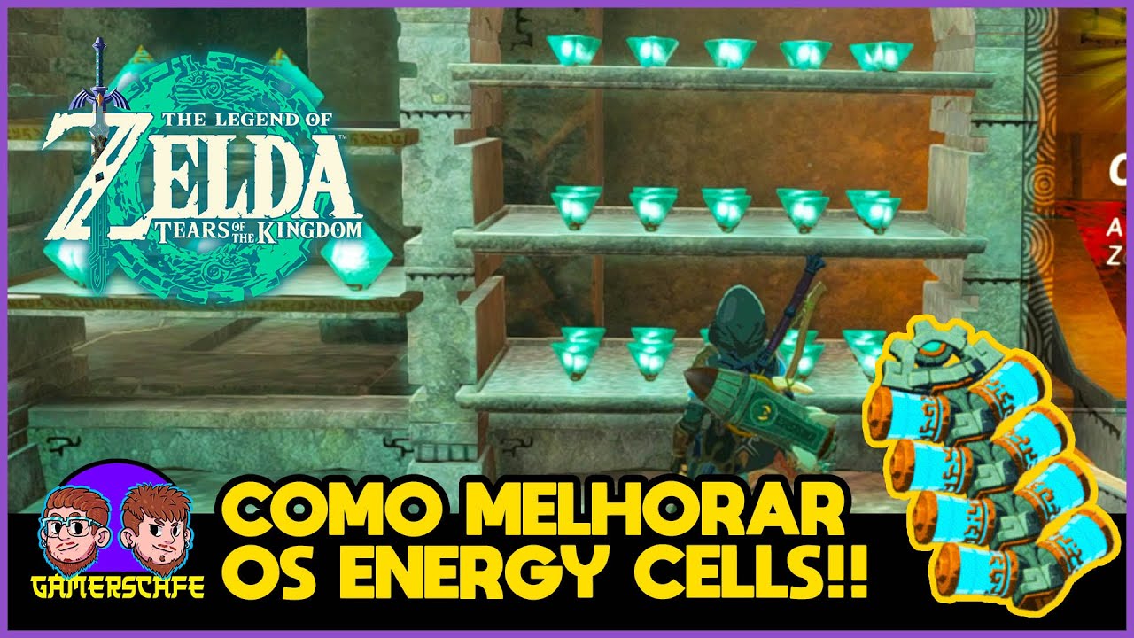 COMO AUMENTAR SEU ENERGY CELL | TUTORIAL | ZELDA TEARS OF THE KINGDOM ...