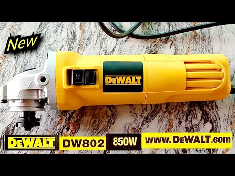 DeWalt DW 802 Vs DW 801 850W Angle Grinder Machine - YouTube