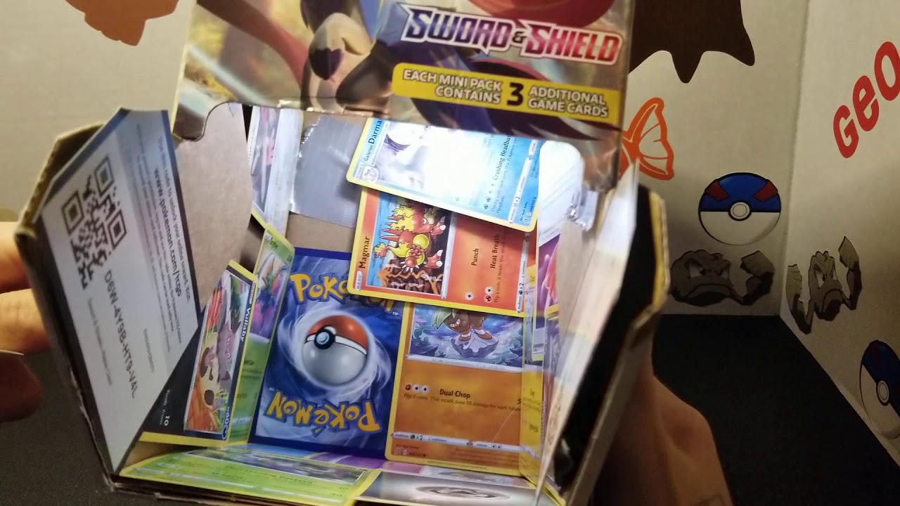 Custom Pokemon Sword And Shield Box!!!!!! - YouTube