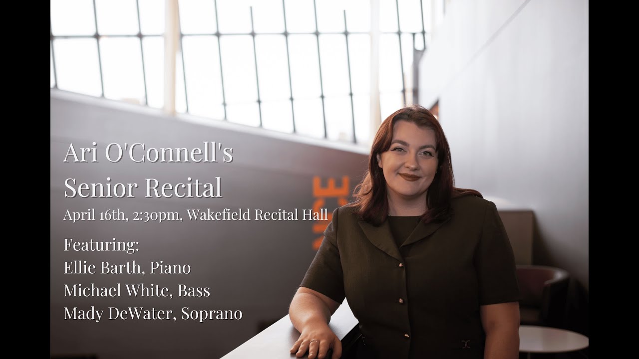 Ari O'Connell's 30 Minute Senior Recital - YouTube