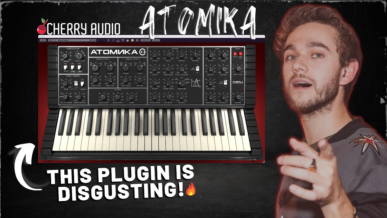 🚨🚨 NEW Atomika by Cherry Audio - Nastiest VST Synth Ever??? - YouTube