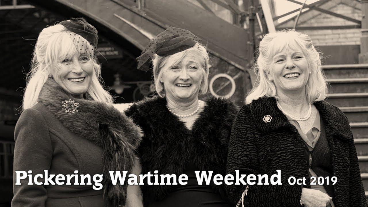 Pickering Wartime Weekend. Oct 2019 - YouTube