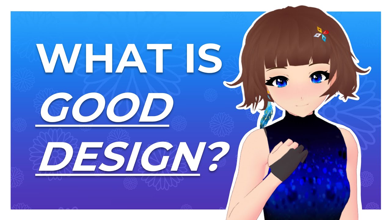 How to Draw a Character with a Good Design? || Let's Design a Vtuber ...