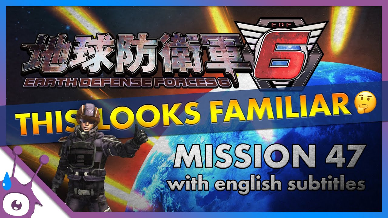 Earth Defense Force 6 - Mission 47 (English Subtitles) - Ranger - PS5 ...