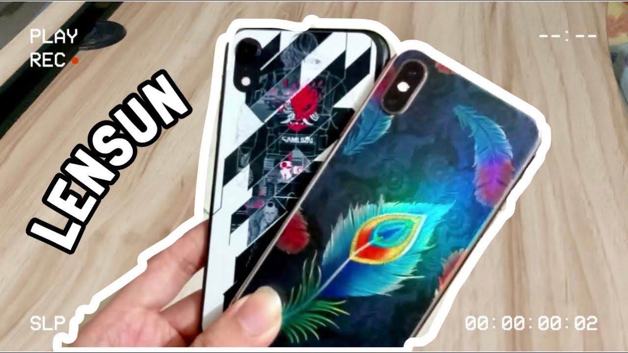 @Lensun Back Skin Installation for iPhone XS & XR - YouTube
