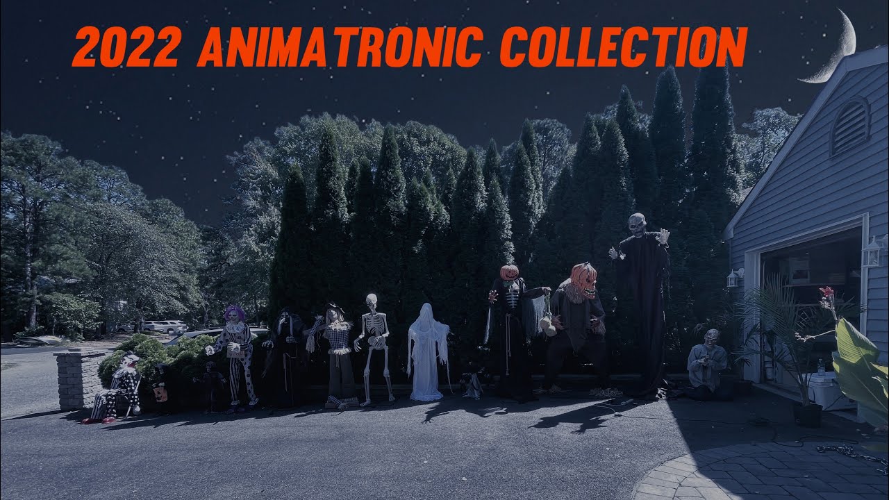 My full 2022 animatronic collection - YouTube
