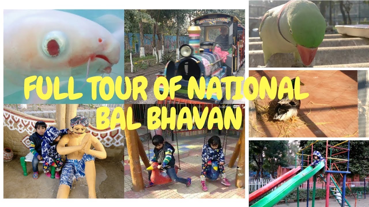 National Bal Bhavan Full Tour - A Must Visit FUN Place for Kids - YouTube