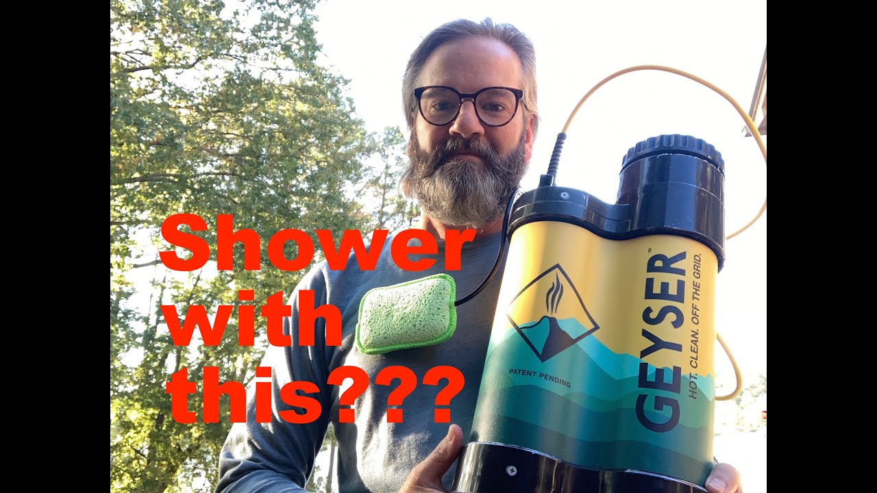 Is the Geyser System shower the best way to keep clean while truck ...