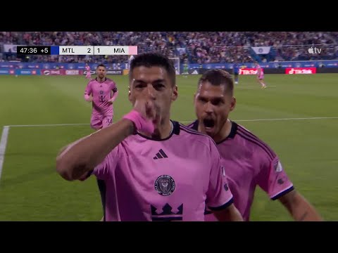 🥳 GOL DE LUIS SUÁREZ | CF Montreal 2-2 Inter Miami | MLS 2024