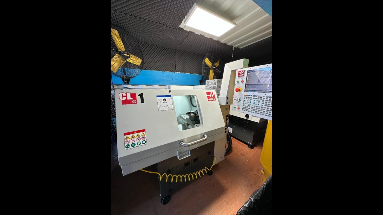 2020 HAAS CL-1 CNC CHUCKER LATHE SN:3118327 - YouTube