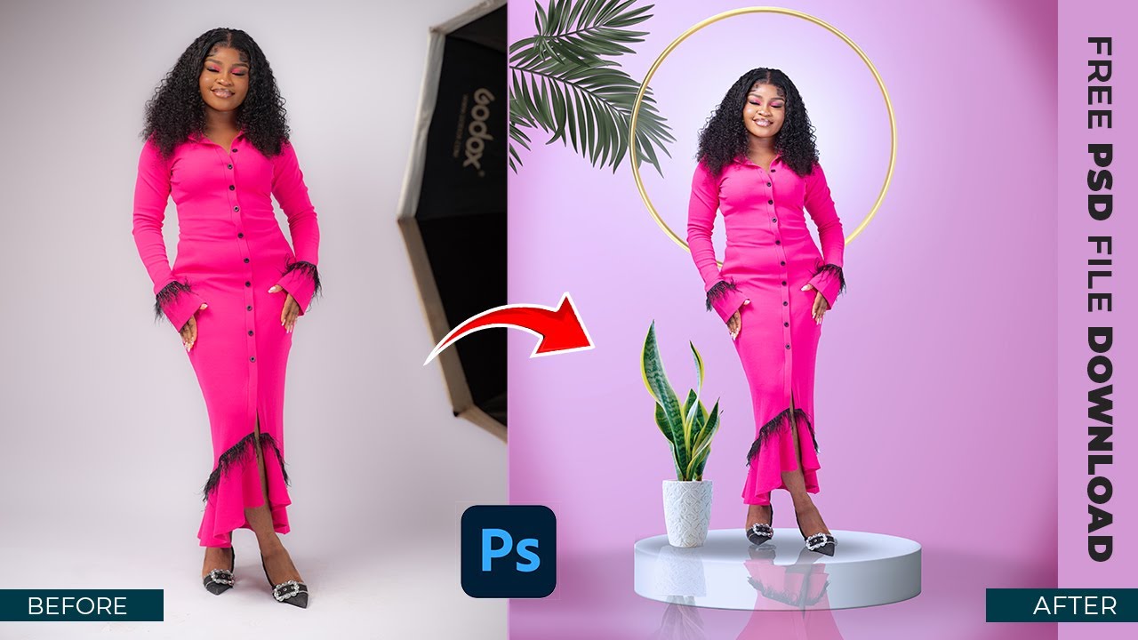 Unlock the Secrets of Photo Studio Background Manipulation + Free PSD ...