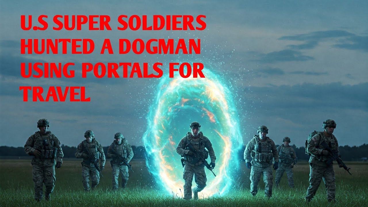 #DOGMAN, U.S. SUPER SOLDIERS HUNTED A DOGMAN USING PORTALS & KILLED IT ...