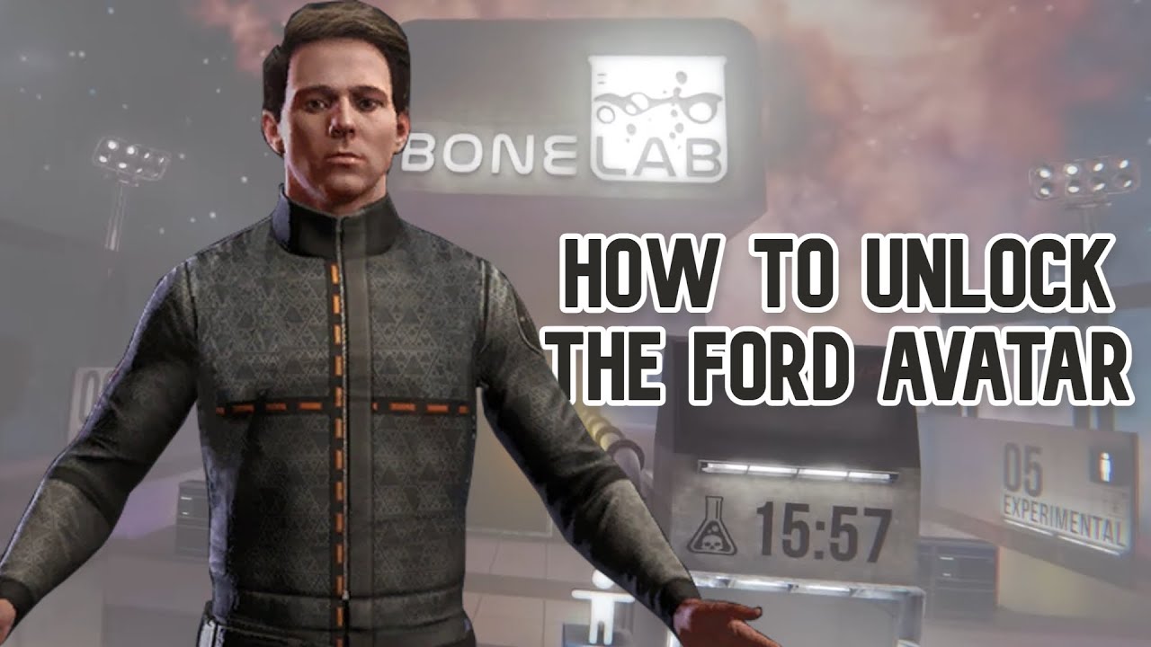 How to unlock the FORD avatar in BONELAB - YouTube