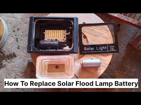 How To Change Battery In Solar Lantern