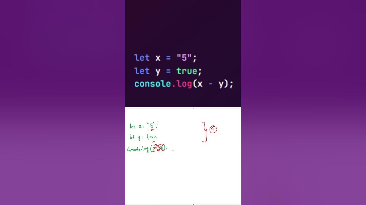 Javascript Output Based Interview Question Part 133 Shorts Coding
