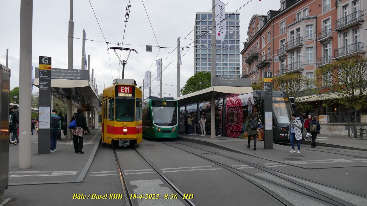 Tram BVB – BLT. Bâle / Basel. - YouTube