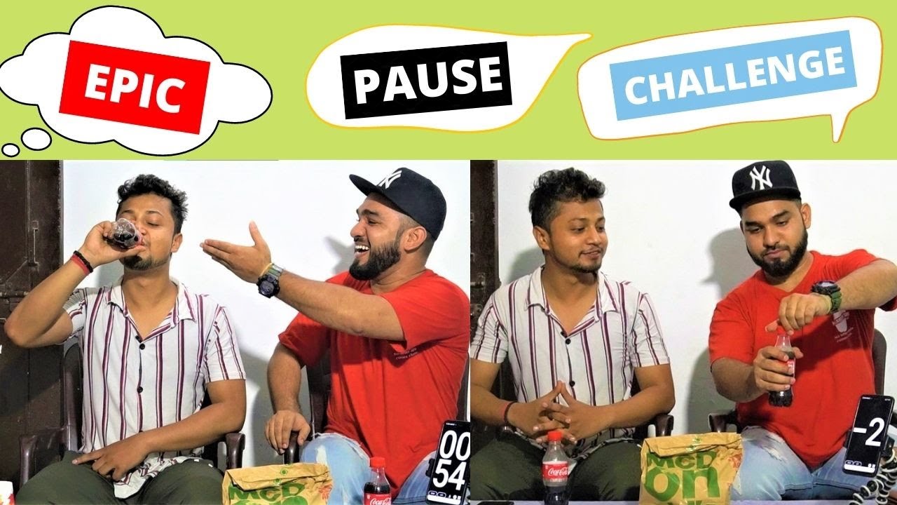 EPIC PAUSE CHALLENGE | Ultimate Fun | Extreme Funny Competition | Food ...