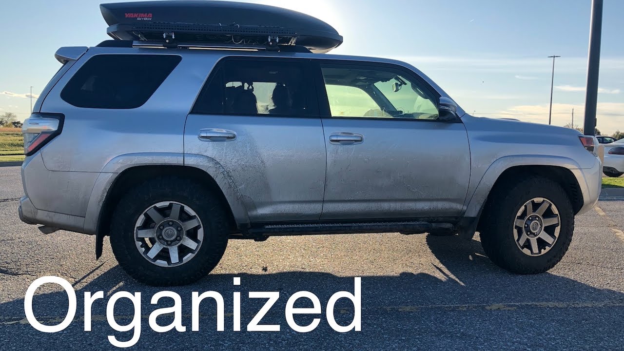 4Runner Cargo Organization System - YouTube