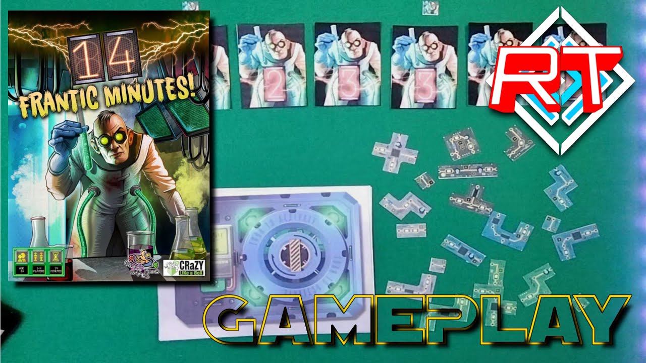 14 Frantic Minutes gameplay #49 sfida in solo gioco da tavolo ...