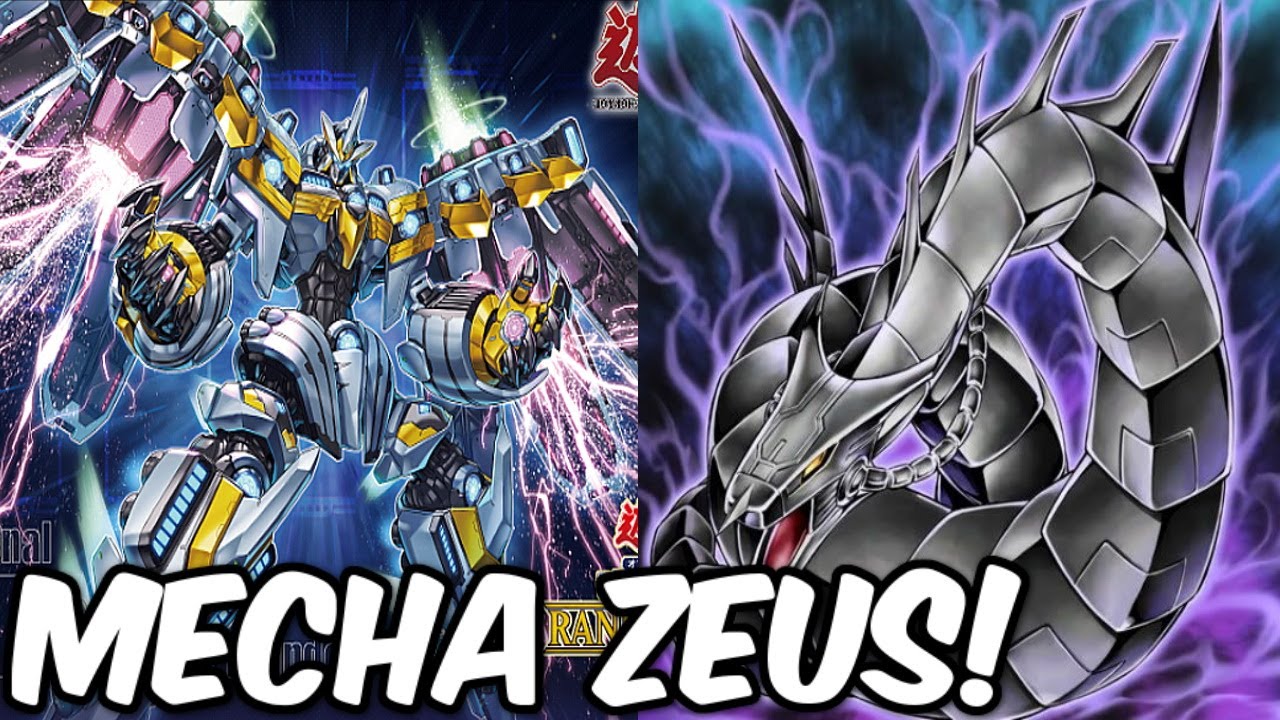 Mario Tries to Play with Mecha Zeus?! Cyber Dragons vs Machine Deck ...