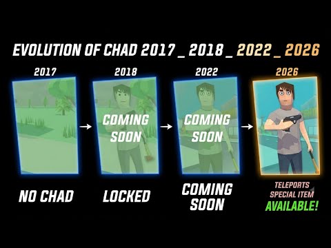 The INSANE Evolution of CHAD (2017-2026) | Dude Theft Wars.