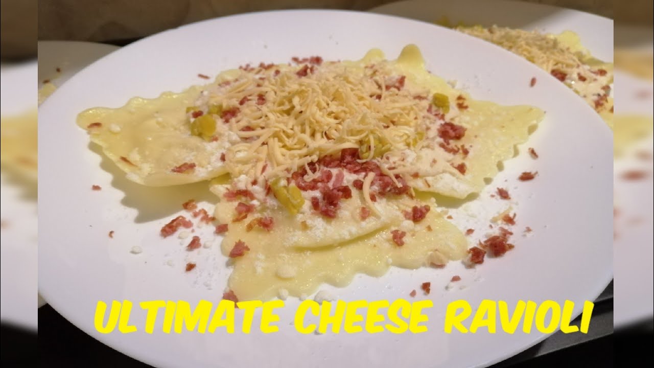 ULTIMATE CHEESE RAVIOLI | SIR CHEF RICKY CHUIDIAN - YouTube