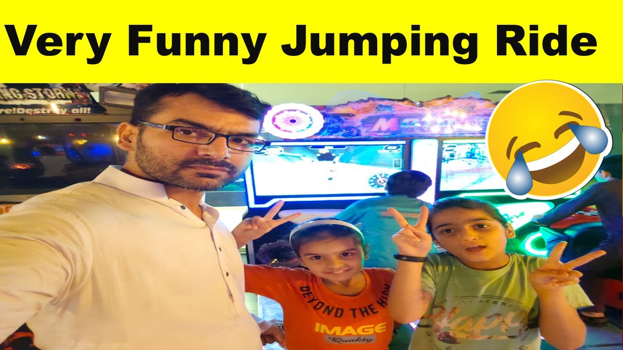 Reverse and funny 🤣 jumping trampoline and slide very much fun for kids ...
