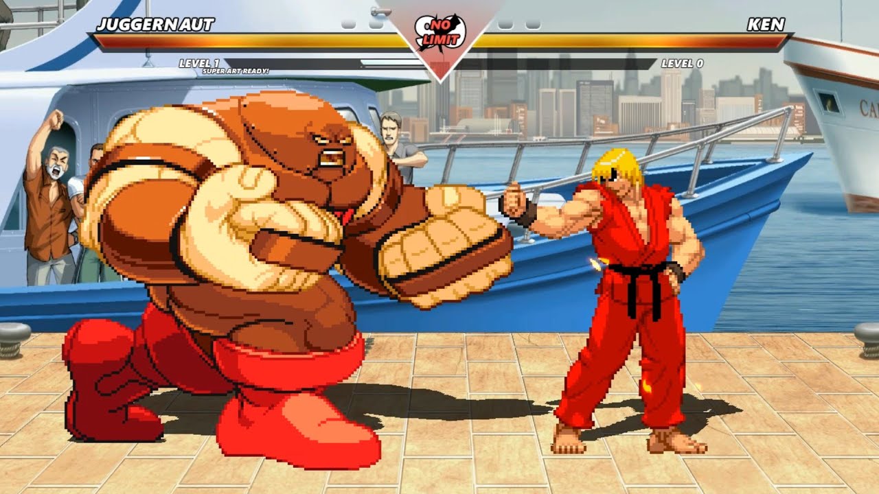 JUGGERNAUT vs FIRE KEN -THE MOST SPECTACULAR FIGHT !! - YouTube