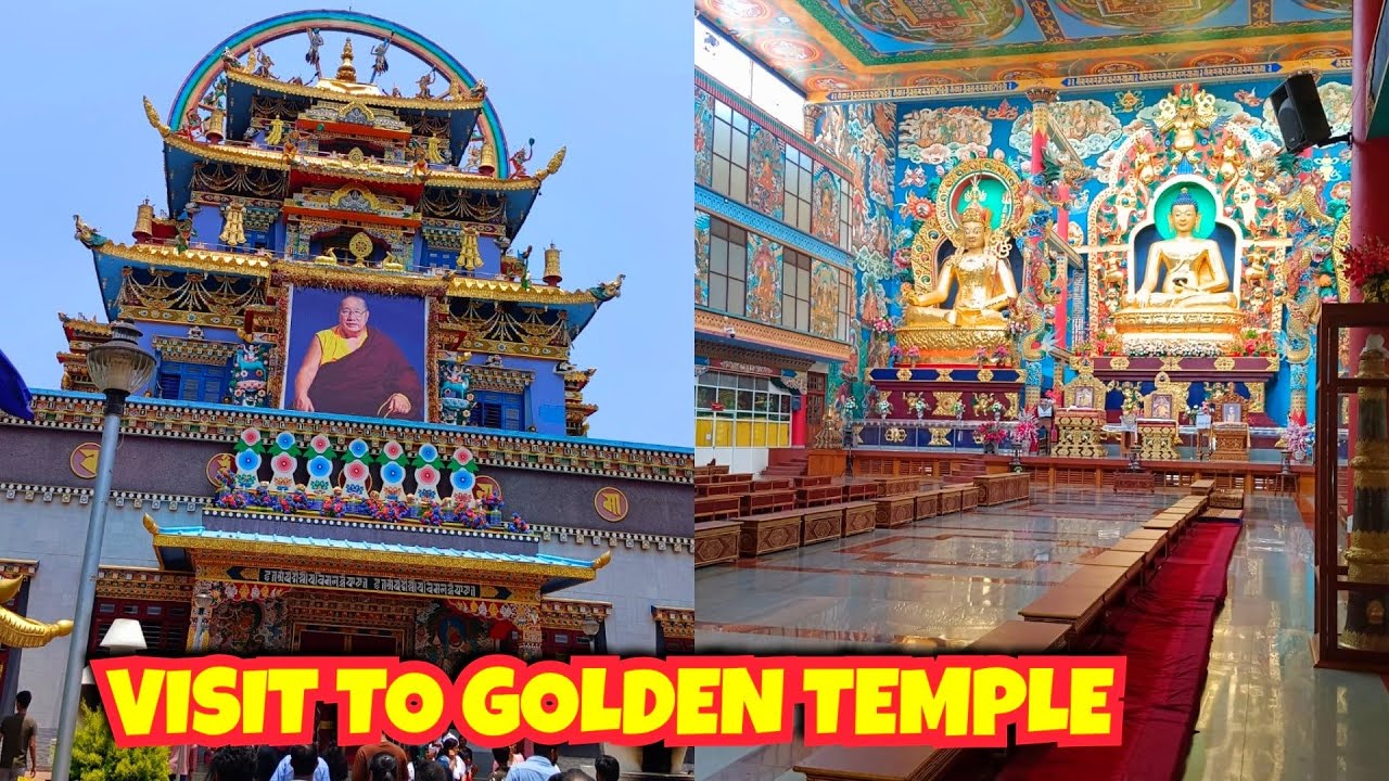My Amazing Trip to GOLDEN TEMPLE COORG | Must Visit the Golden Temple ...