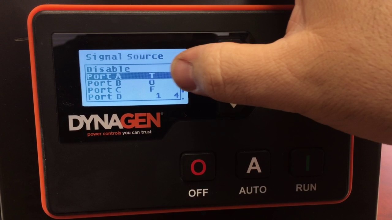 DynaGen TG 410 Engine Temperature Sensor Setup - YouTube