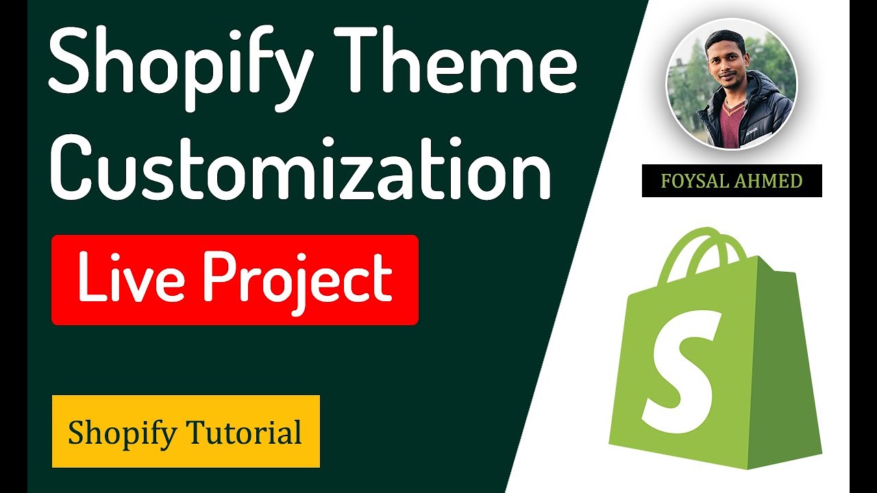 Shopify Theme Customization 🔴 LIVE PROJECT - YouTube