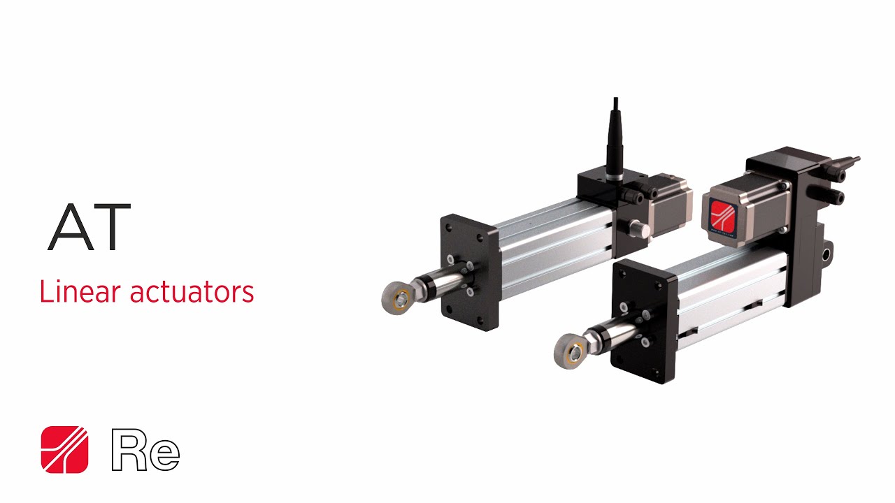 Re SpA - AT linear actuators - YouTube